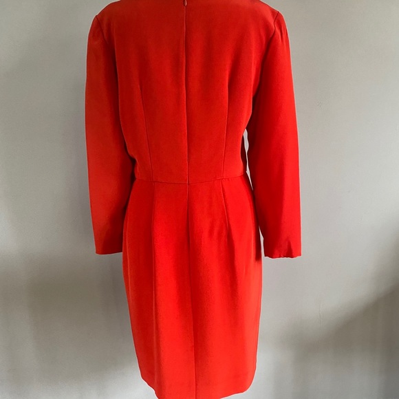 Scaasi | Dresses | Vintage Scaasi Red Dress | Poshmark